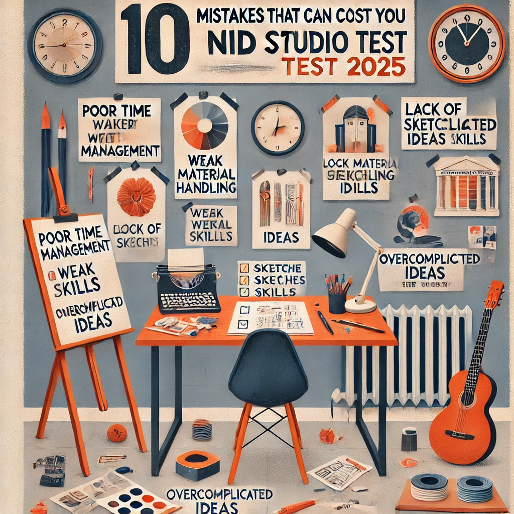 NID Studio Test 2025: 10 Mistakes That Can Cost You Admission - Blog ...